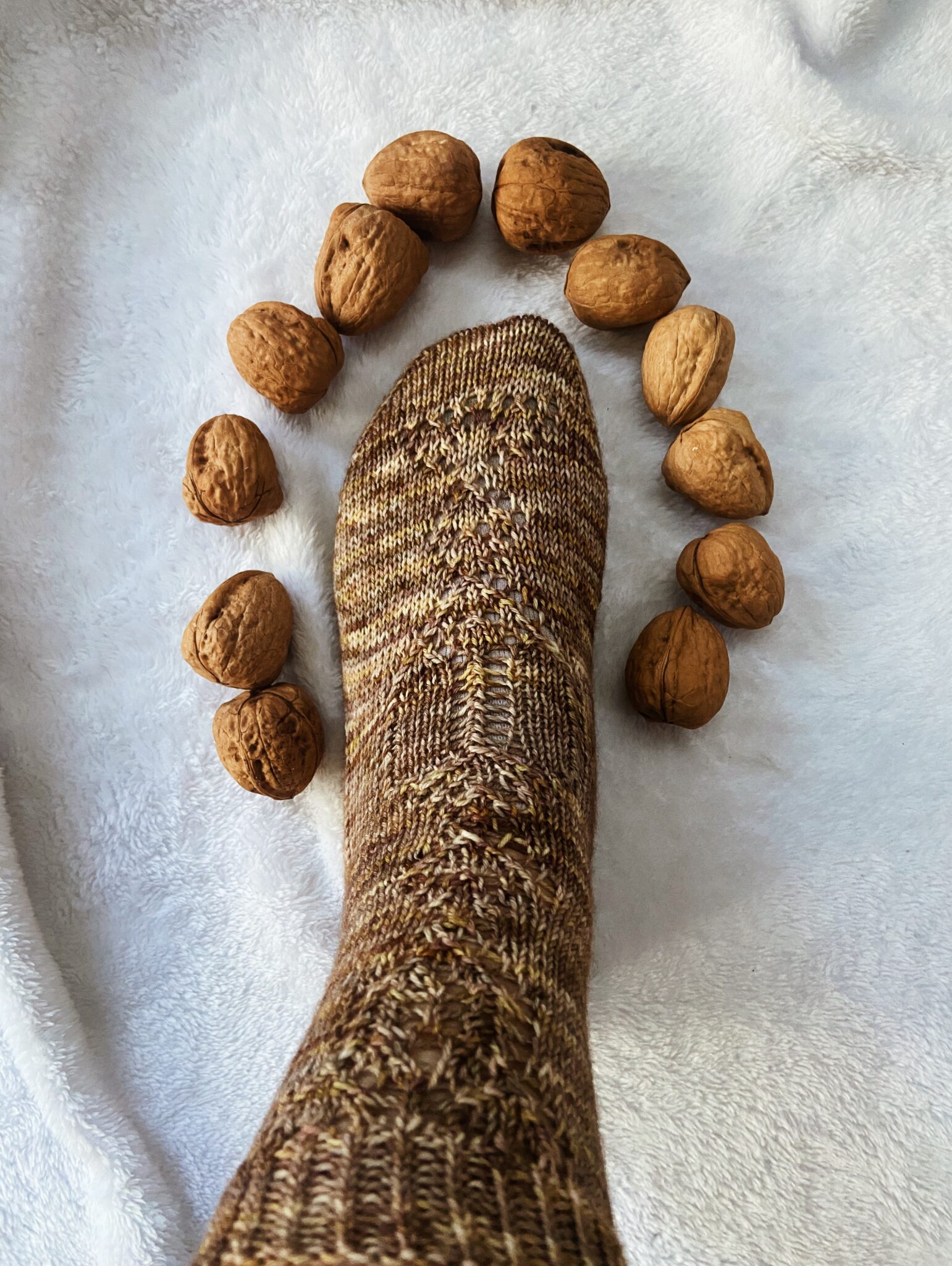 Advent Lace Sock 2023 - Knitting Pattern - Arianna Frasca